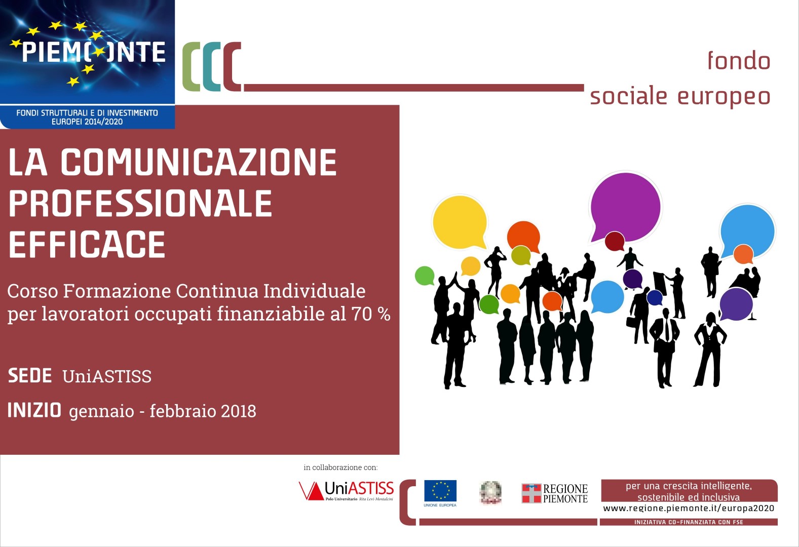 Corsi di Formazione FSE Fondo Sociale Europeo